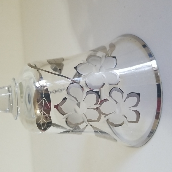 Crystal | Dining | Vintage Large Crystal Glass Dinner Bell With Silver ...